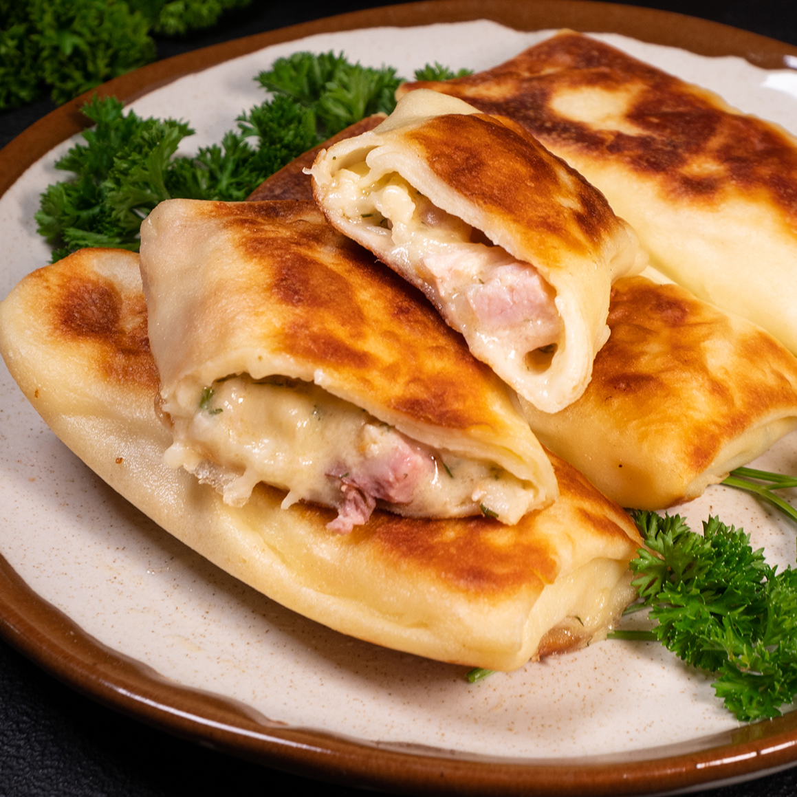 MultiCook NJ - Ham and Dutch cheese crepes
